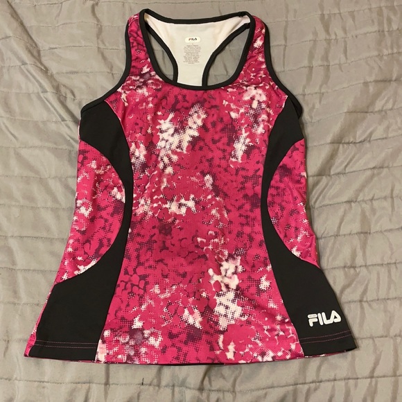 Fila | Tops | 42 Fila Sport Built In Bra Tank | Poshmark